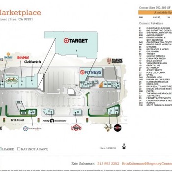 Brea Marketplace Shopping Center - store list, hours, (location: Brea ...