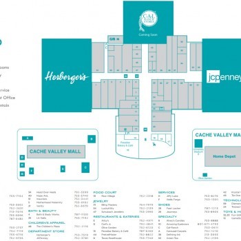 Cache Valley Mall - store list, hours, (location: Logan, Utah) | Malls ...