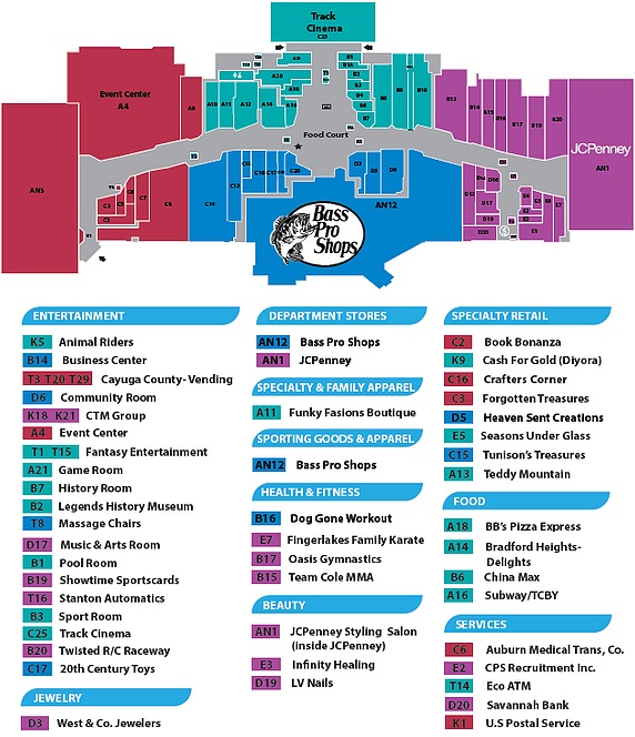 China Max in Fingerlakes Mall - store location, hours (Auburn, New York ...