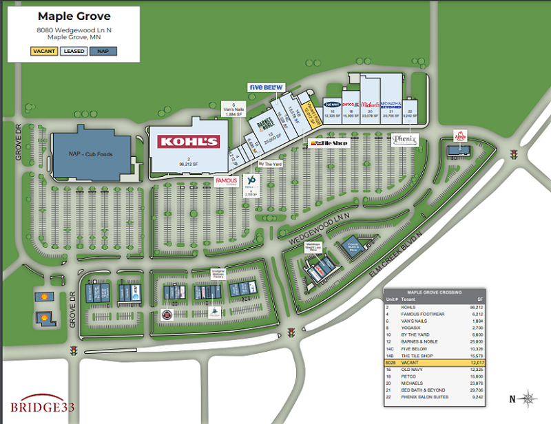Maple Grove Crossing - store list, hours, (location: Maple Grove ... Maple Grove Crossing - store list, hours, (location: Maple Grove ...