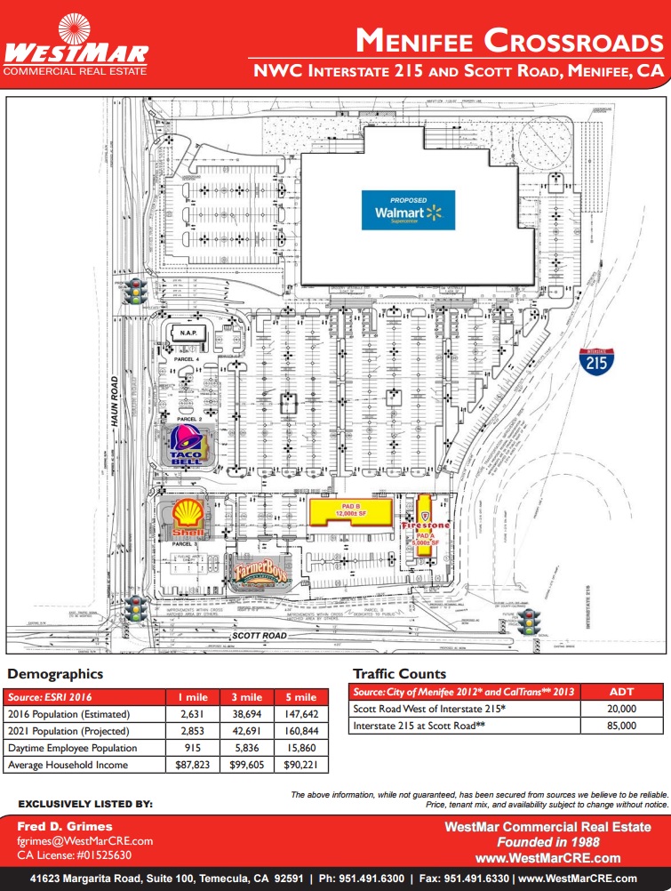 Menifee Crossroads - store list, hours, (location: Menifee, California ...