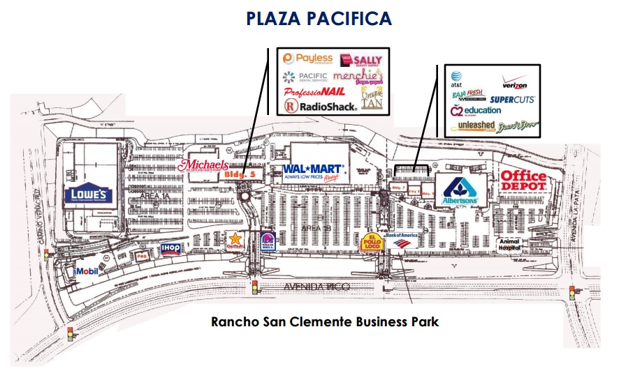 Plaza Pacifica - store list, hours, (location: San Clemente, California ...