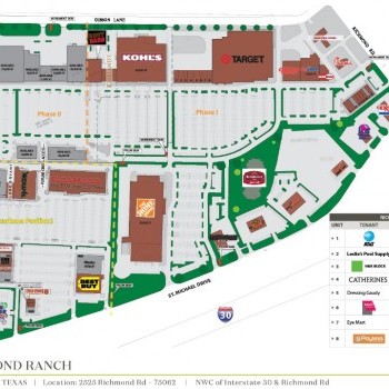 Richmond Ranch - store list, hours, (location: Texarkana, Texas ...