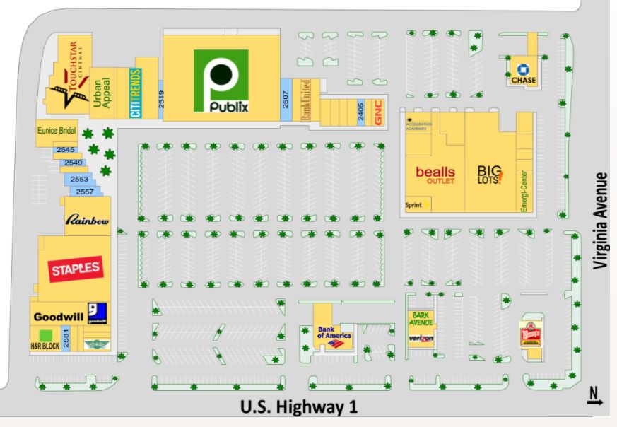 Sabal Palm Plaza - store list, hours, (location: Fort Pierce, Florida ...