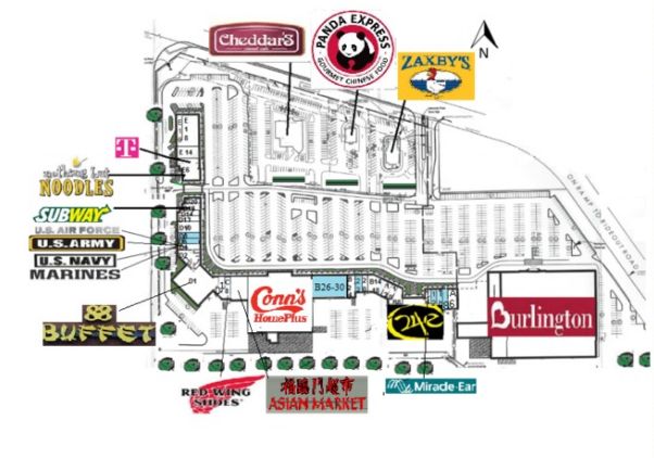 University Place Shopping Centre - store list, hours, (location ...