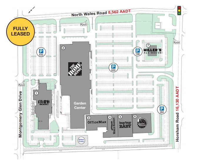 Water Tower Square - store list, hours, (location: Montgomeryville ...