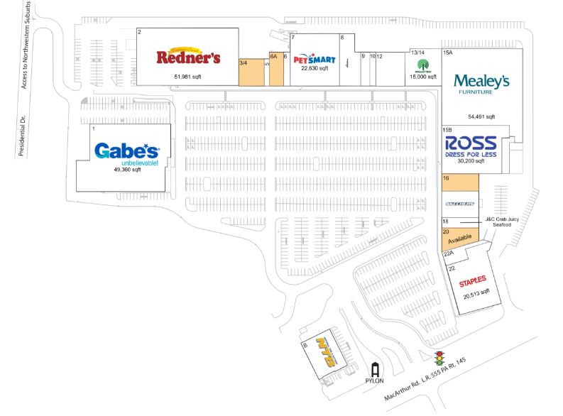 Whitehall Square - store list, hours, (location: Whitehall ...